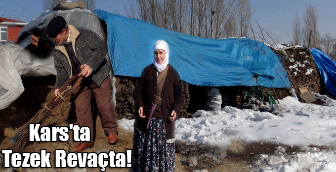 Kars'ta Tezek Revaçta!
