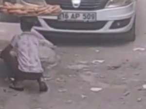 Simit satan çocuğun yavru kedi ve köpeğe merhameti yürekleri ısıttı