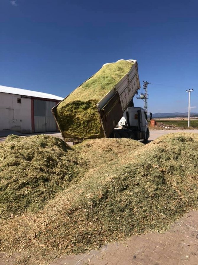 Aslanapa’da "Silaj paketleme tesisi" hizmet vermeye başladı