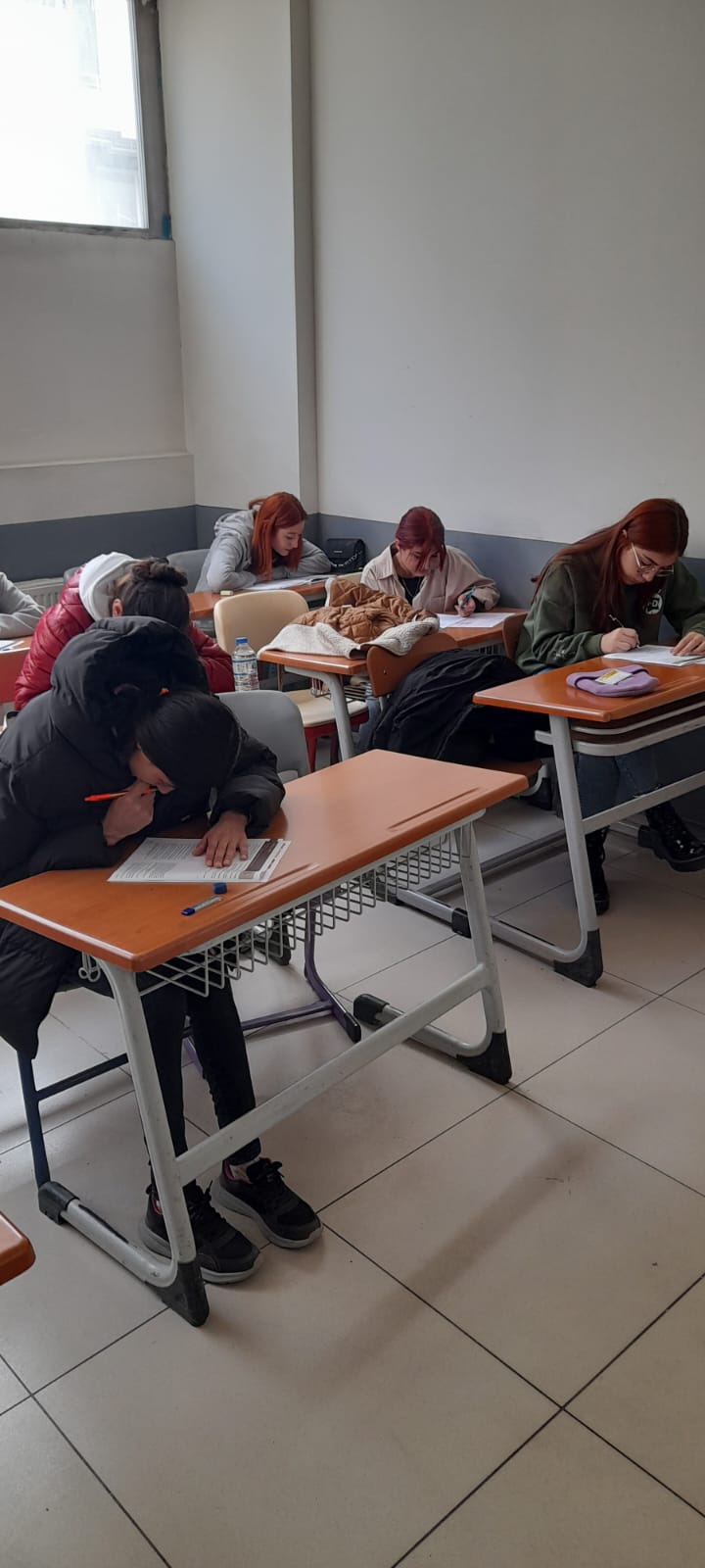 Kars Final Özel Öğretim Kursu bursluluk sınavı düzenledi